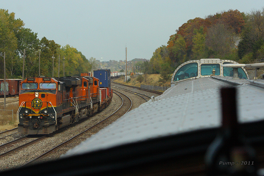 Westbound BNSF Intermodal Train